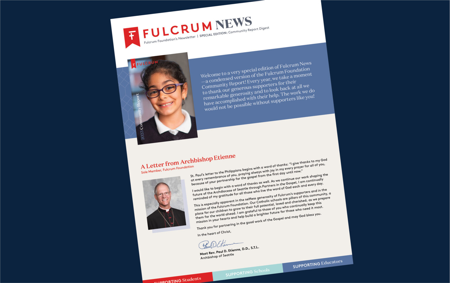 Newsletters Archives - Fulcrum Foundation